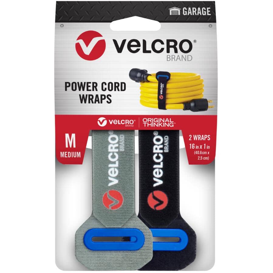 VELCRO (R) BRAND FASTENERS 16" x 1" Power Cord Wraps | Home Hardware