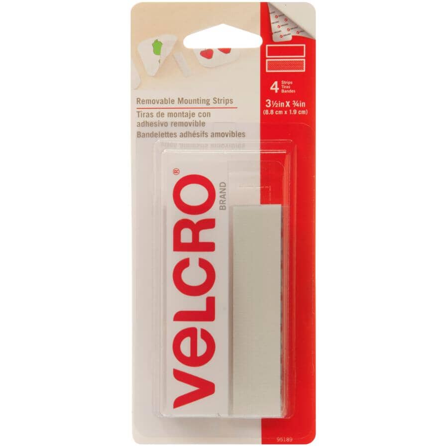 Velcro 4 Pack 3.5" VELCRO® Mounting Strips | Home Hardware