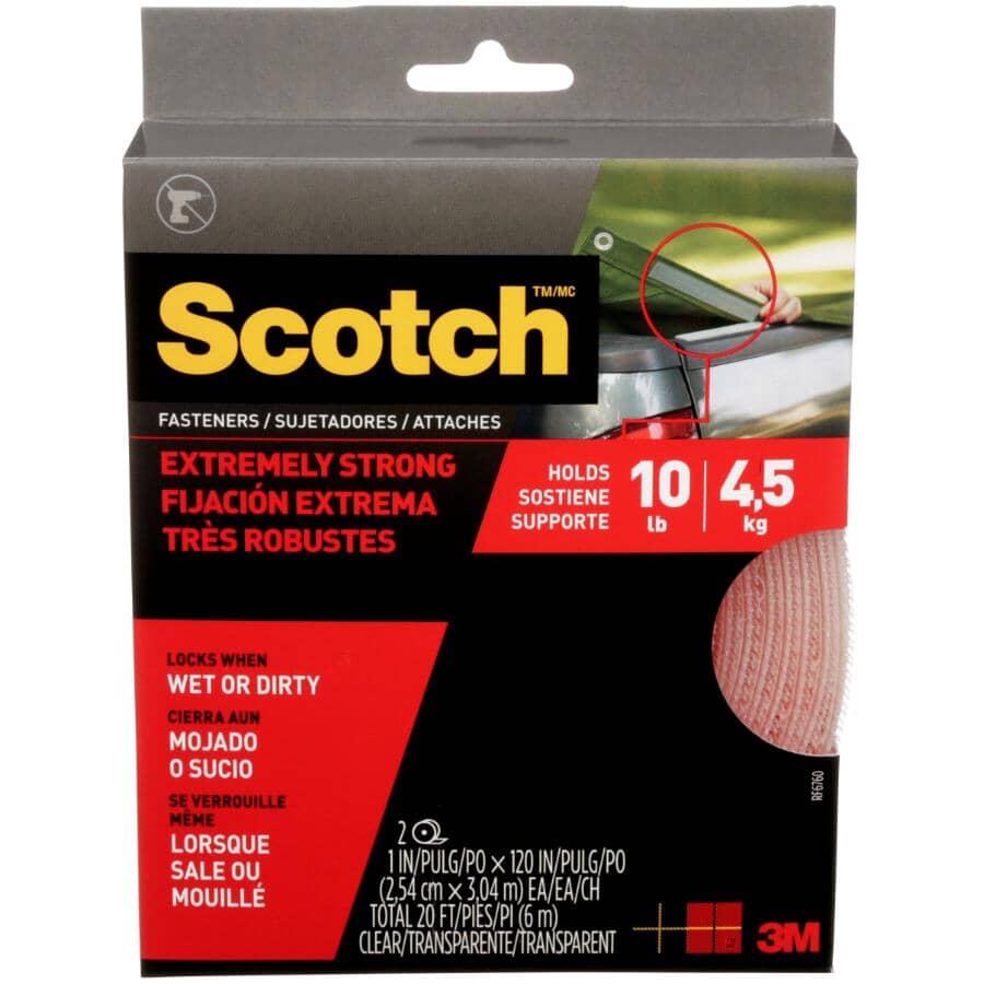 SCOTCH 2 Pack Extreme Strip Fasteners, Wet or Dirty | Home Hardware