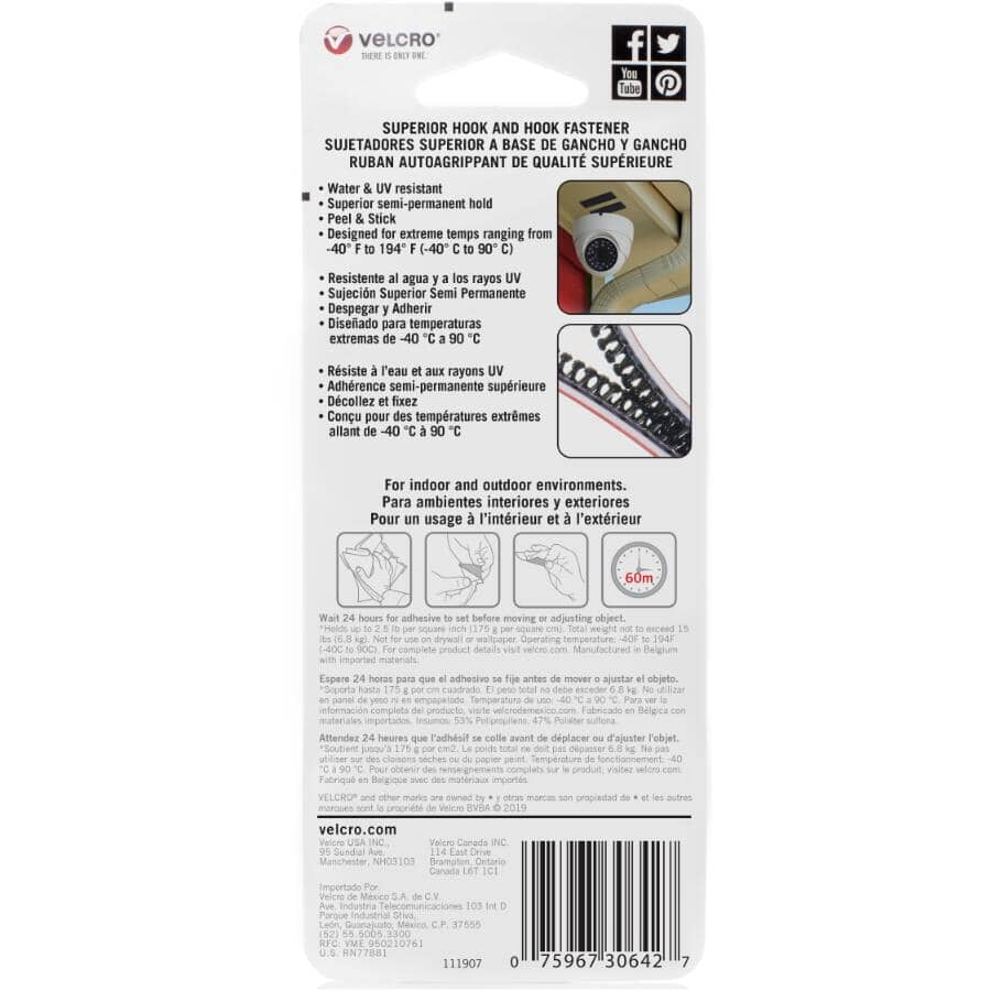 VELCRO (R) BRAND FASTENERS Bandes Alfa | Home Hardware