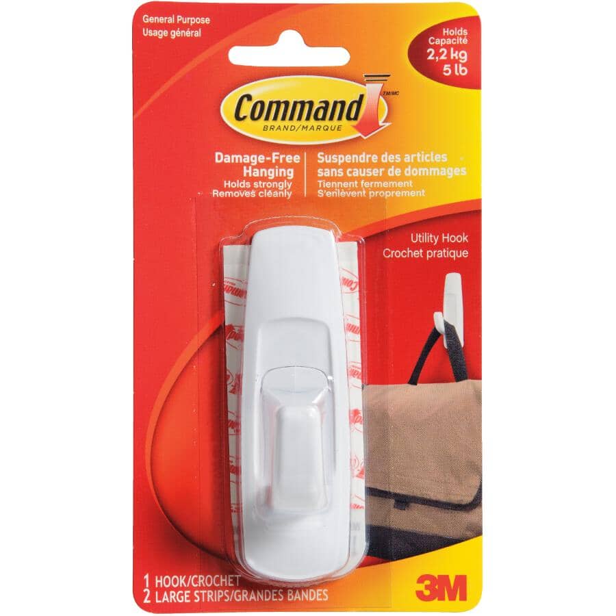 COMMAND Large Utility Adhesive Hook | Home Hardware