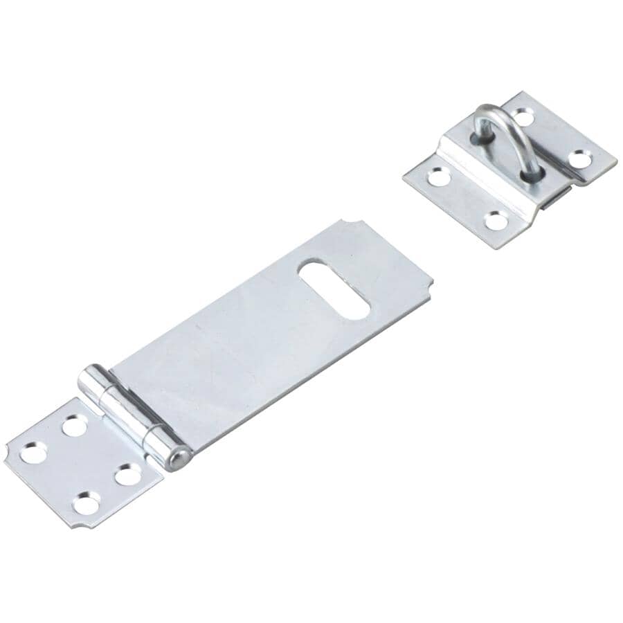 ONWARD 3-1/2" Zinc Hinge Hasp, with Staple | Home Hardware