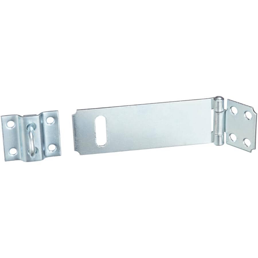 ONWARD 4-1/2" Zinc Hinge Hasp, with Staple | Home Hardware