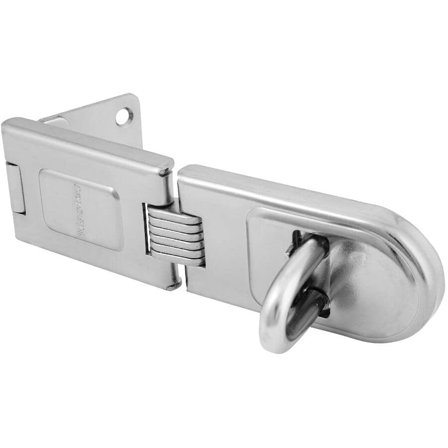 MASTER LOCK 6-1/4" Zinc Plated Single Hinge Hasp | Home Hardware