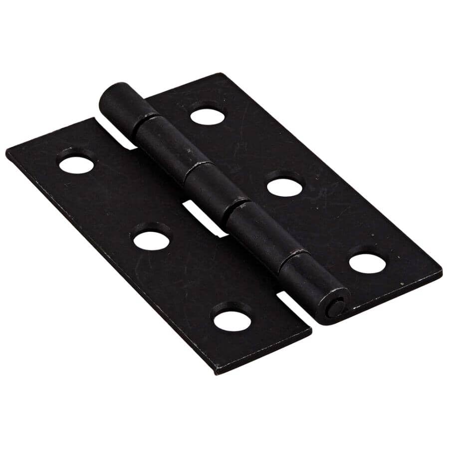 HILLMAN 2 Pack 2" x 1-3/8" Oil Rubbed Bronze Broad Hinges | Home Hardware