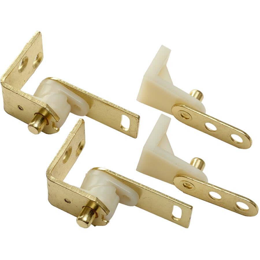Builder'S Hardware 2 Pack Brass Cafe Door Hinges | Home Hardware Builder'S Hardware 2 Pack Brass Cafe Door Hinges | Home Hardware
