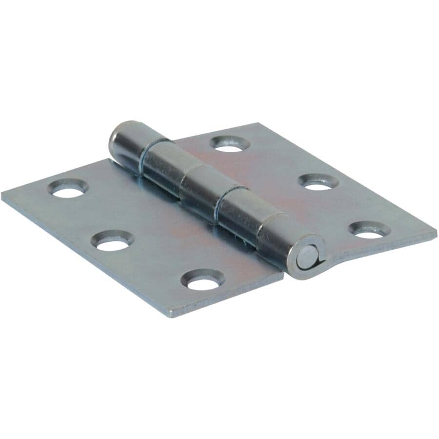 HILLMAN 2 Pack 2-1/2" Zinc Broad Butt Hinges | Home Hardware