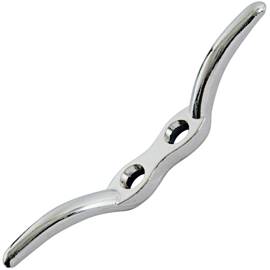 KINGCHAIN 4" Nickel Rope Cleat | Home Hardware