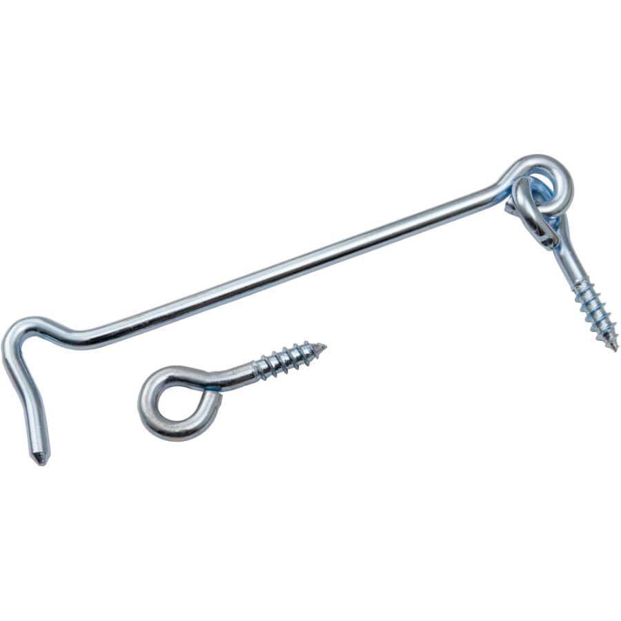 Builder'S Hardware 6" Zinc Premium Gate Hook and Eye | Home Hardware