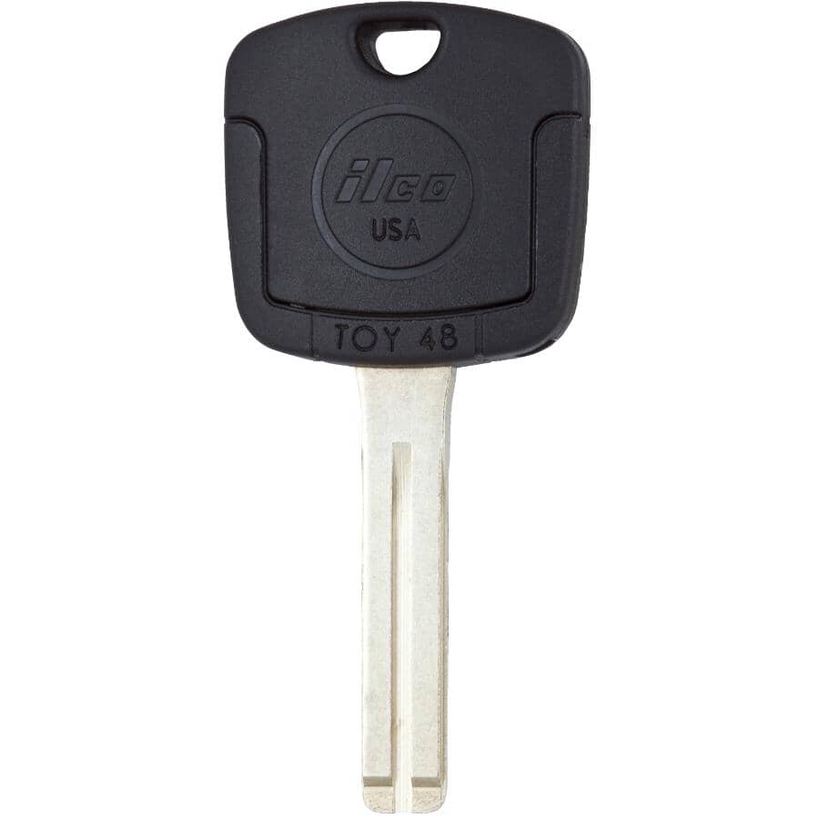 Ilco Toyota High Security Transponder Key Blank | Home Hardware