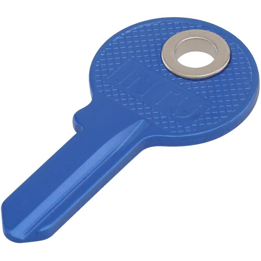 THE MAGNET SOURCE Magnetic M1 Key Blank, Blue | Home Hardware