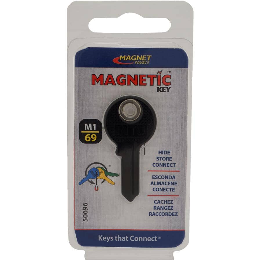 THE MAGNET SOURCE Magnetic M1 Key Blank, Black | Home Hardware