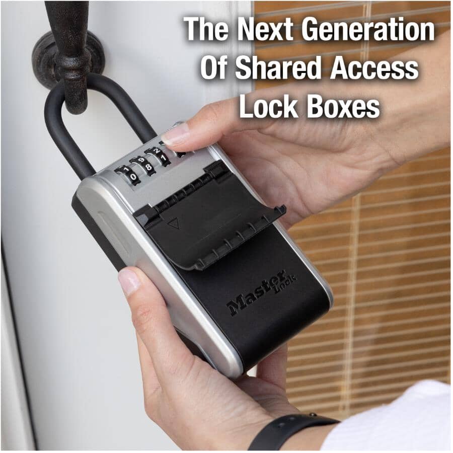 MASTER LOCK 3" Portable Combination Key Safe with Removable Shackle ...