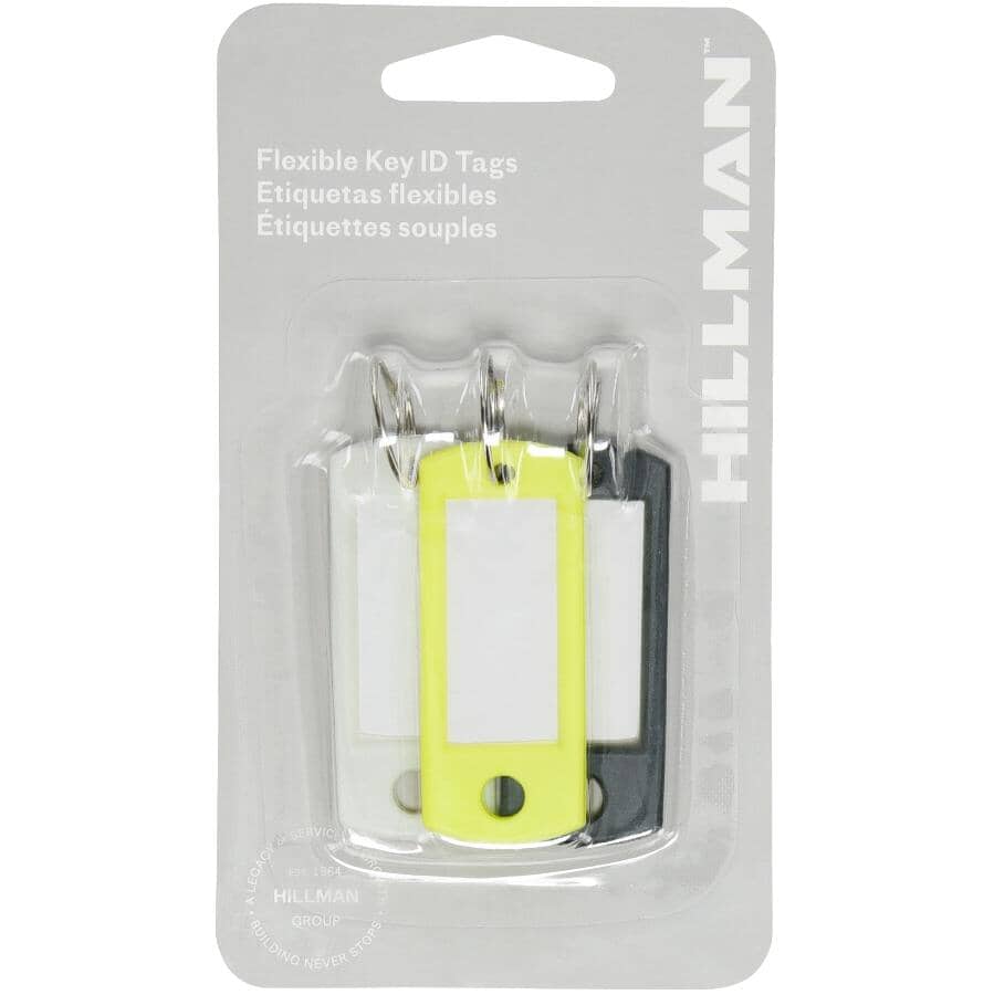 HILLMAN 3 Pack Flexible ID Tag with Ring | Home Hardware