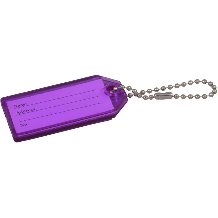 HILLMAN Plastic ID Tag with Chain | Home Hardware