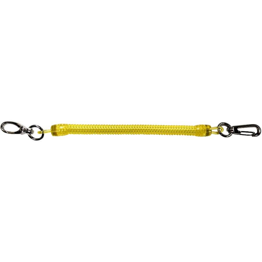 Home 15cm Spring Key Ring with Clip, Assorted Colours | Home Hardware