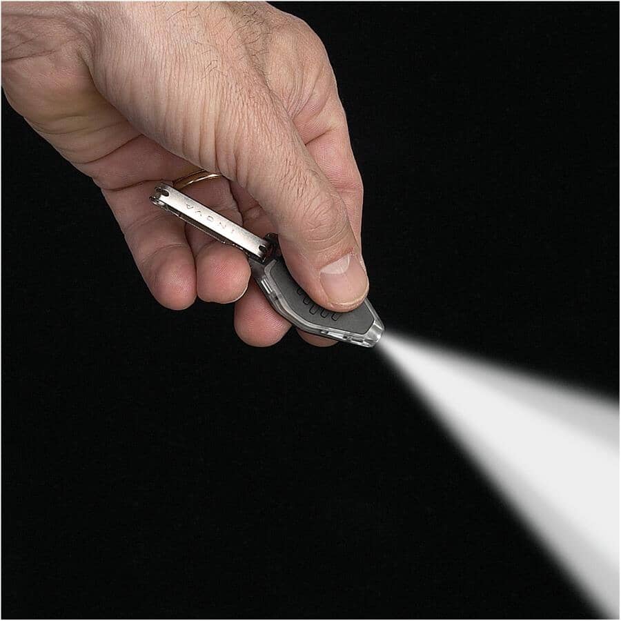 Nite Ize Black Body Radiant Microlight Keychain with White LED | Home ...