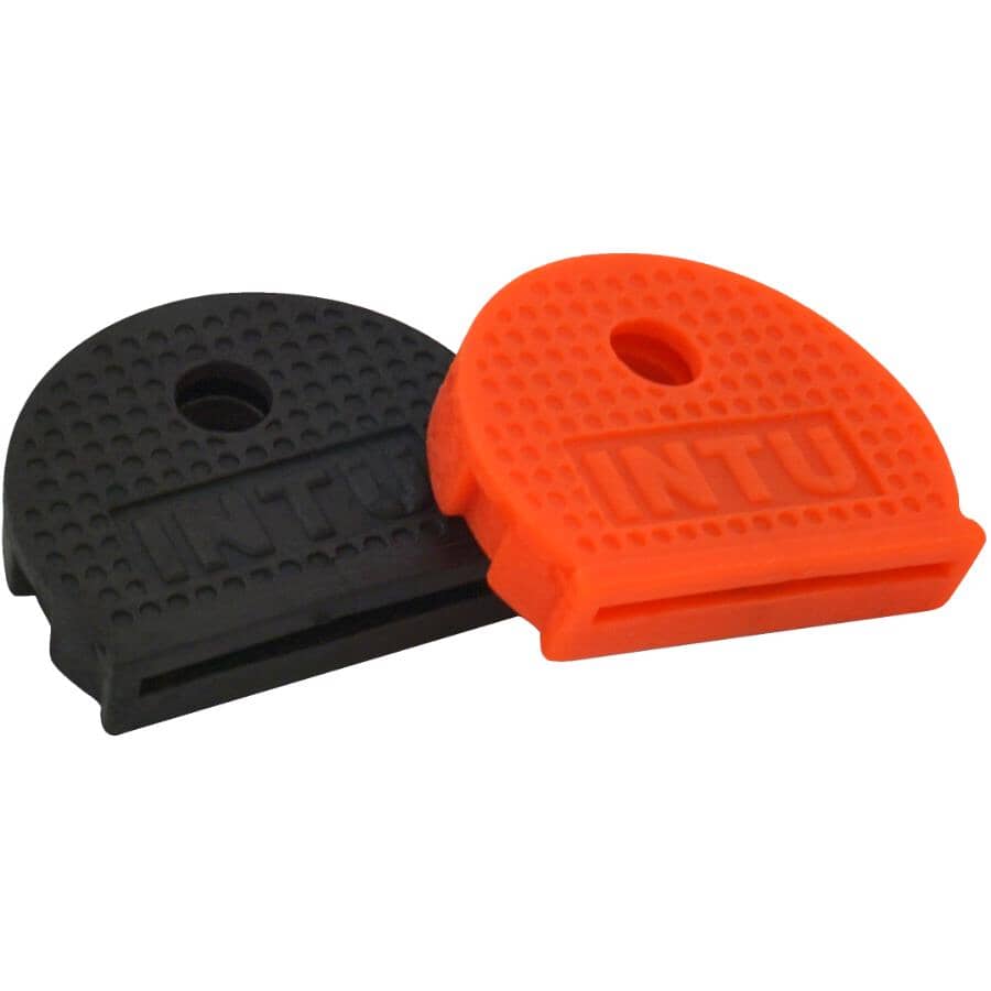 THE MAGNET SOURCE 2 Pack Magnetic Key Cap Identifiers, Red & Black ...