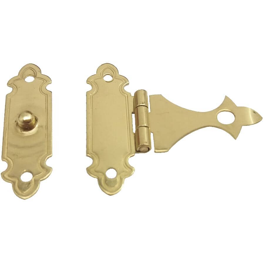 BUILDER'S HARDWARE 2 Pack Brass Decorative Catches | Home Hardware