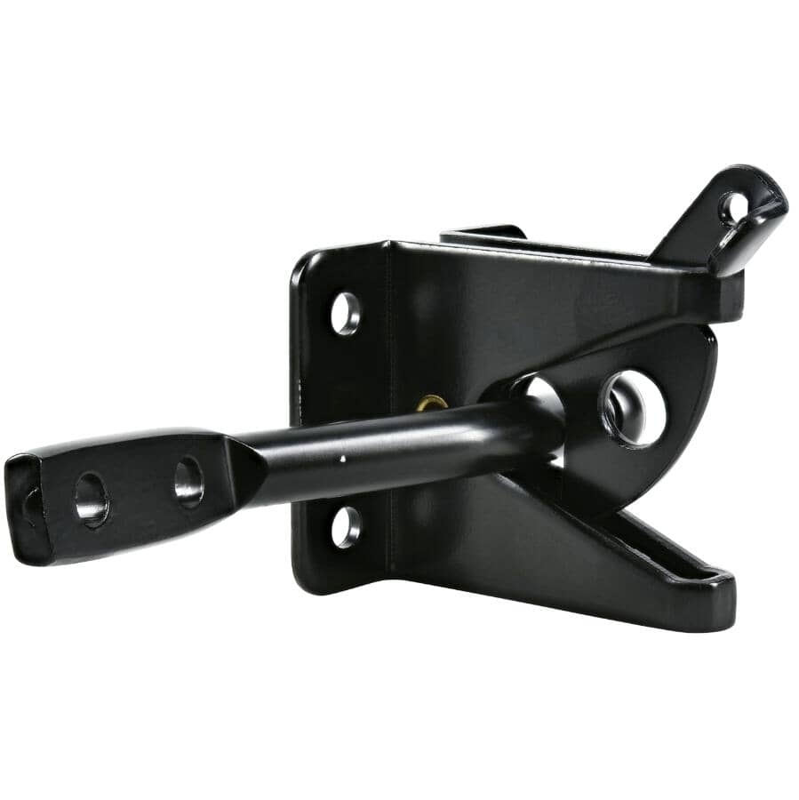 HILLMAN Universal Gate Latch - Black | Home Hardware