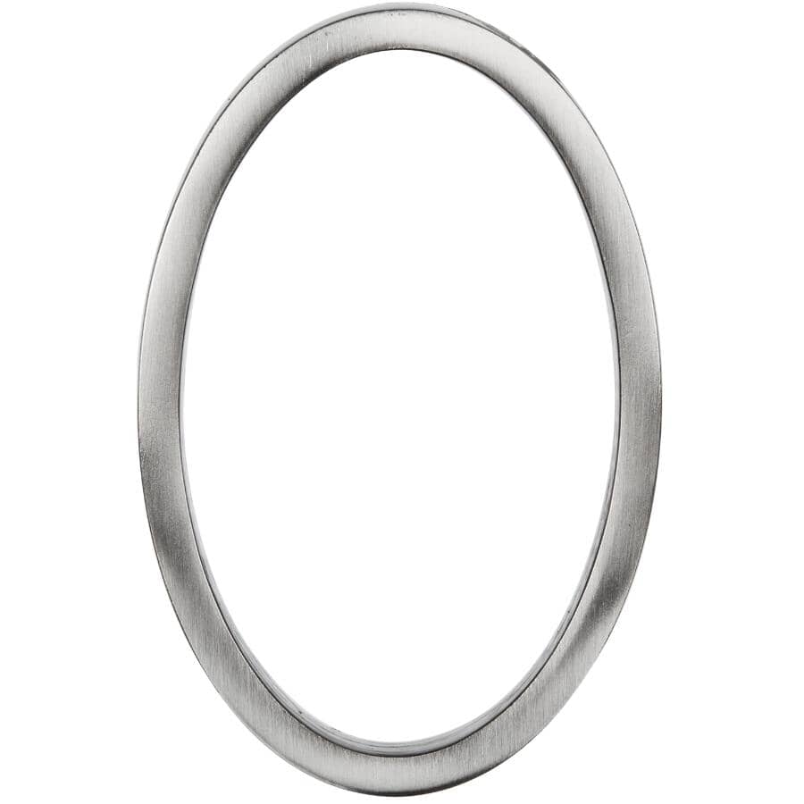 PRO-DF 5" Satin Nickel Floating '0' House Number | Home Hardware