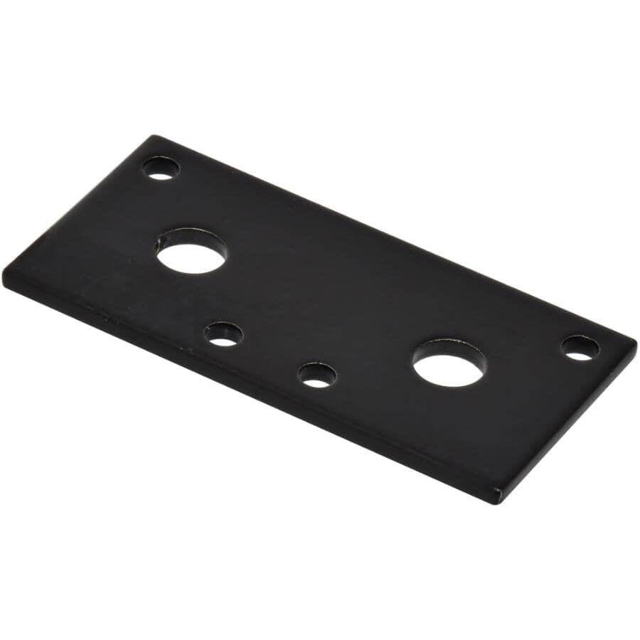 HILLMAN 3" x 1-1/3" x 1/8" Black Mending Plate | Home Hardware