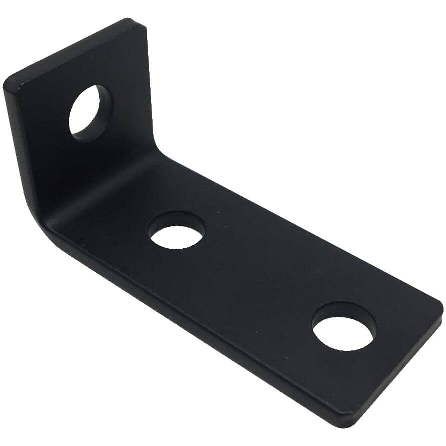 BUILDER'S HARDWARE 3-1/2", 1-3/5 x 1-1/2" x 1/8" Offset Leg Corner ...