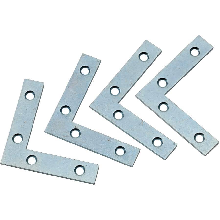 BUILDER'S HARDWARE 2-1/2" Flat Corner Plates | Home Hardware