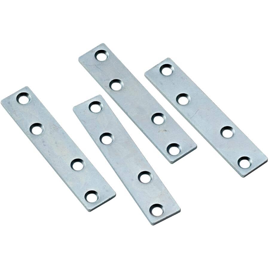 BUILDER'S HARDWARE 3" Zinc Mending Plates | Home Hardware