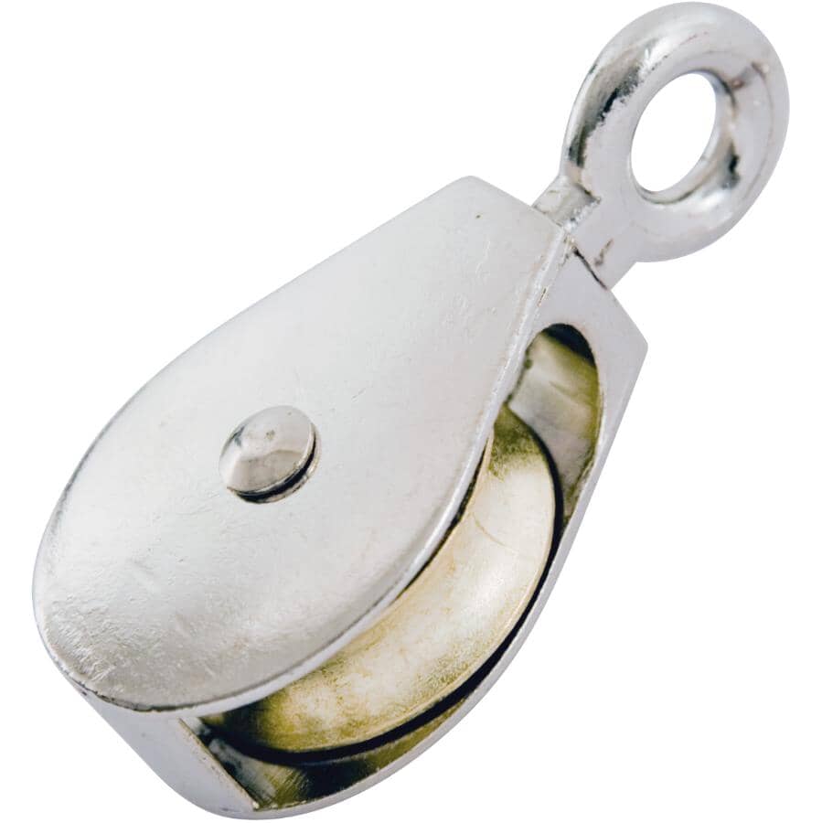 KINGCHAIN 1-1/4" Fixed Eye Sheave Single Pulley | Home Hardware