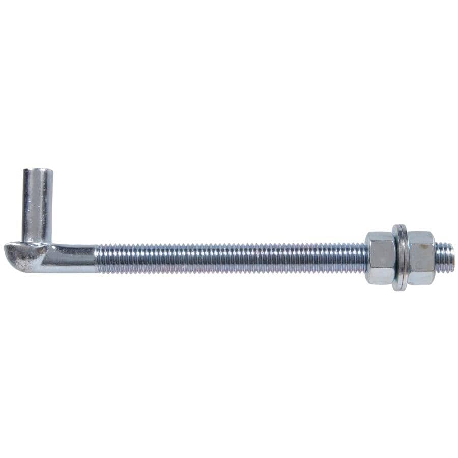 HILLMAN 5/8" x 8" Zinc Bolt Hook with Nut | Home Hardware