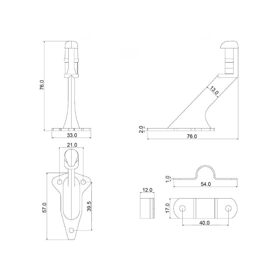 BUILDER'S HARDWARE Handrail Bracket | Home Hardware