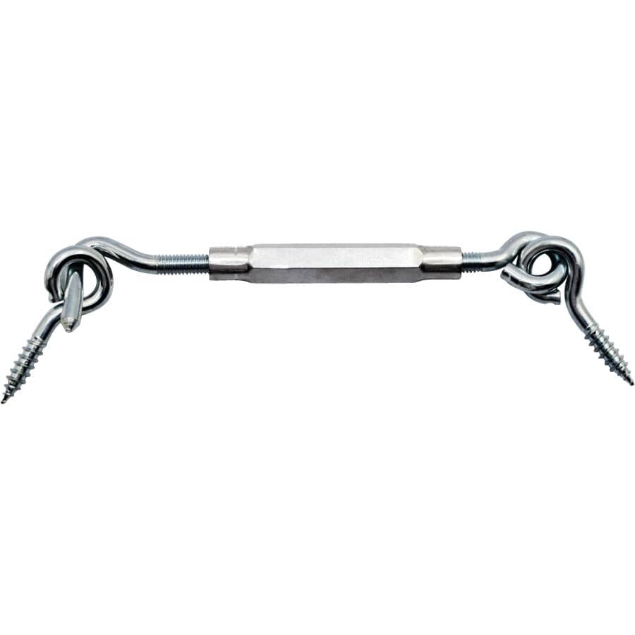 BUILDER'S HARDWARE 3/8" x 11" Gate Hooks Turnbuckle | Home Hardware