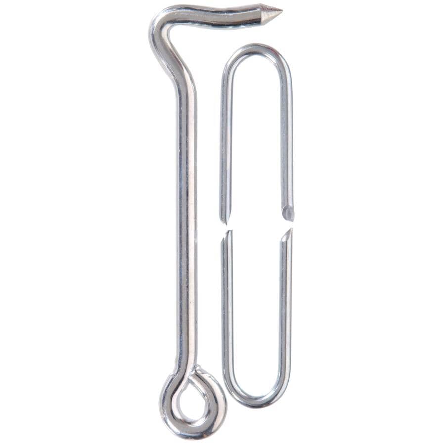 HILLMAN 4" Gate Hook with Staples | Home Hardware