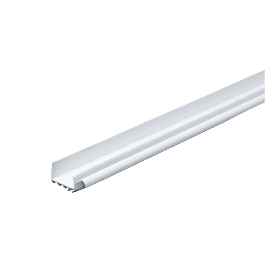 CLIMALOC 1-9/16" x 3' White Vinyl U Door Sweep | Home Hardware