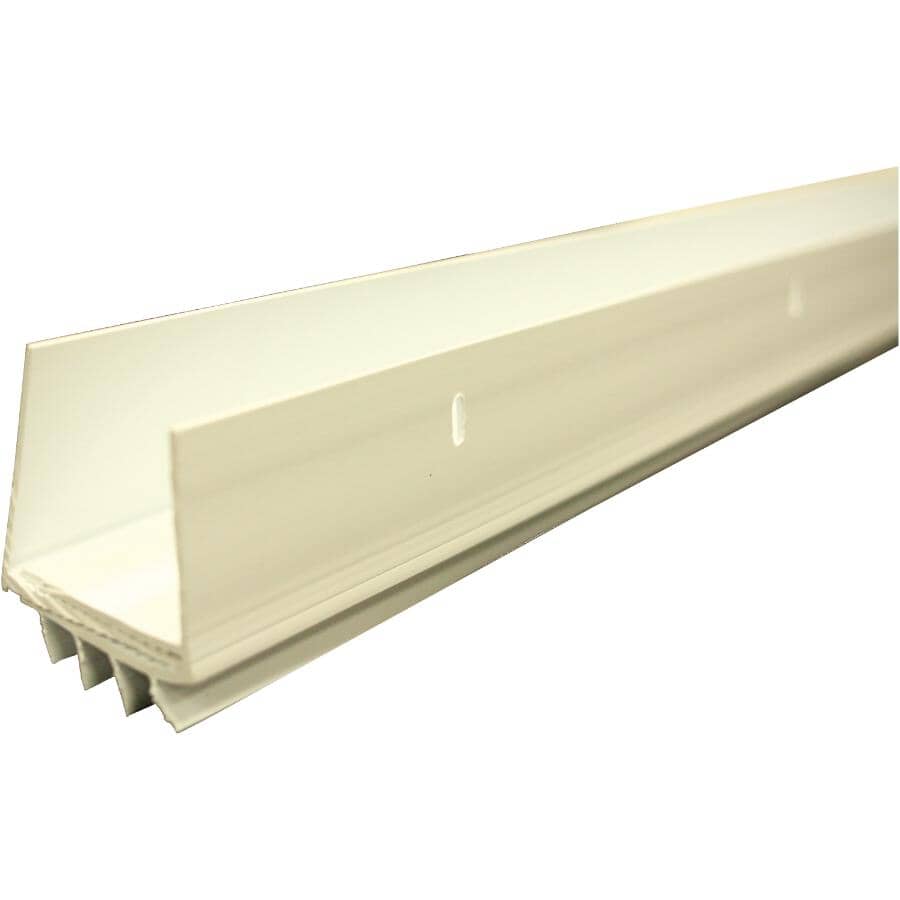 CLIMALOC 2 Piece Adjustable 1-3/4" to 2-1/2" Vinyl U Door Sweep | Home ...