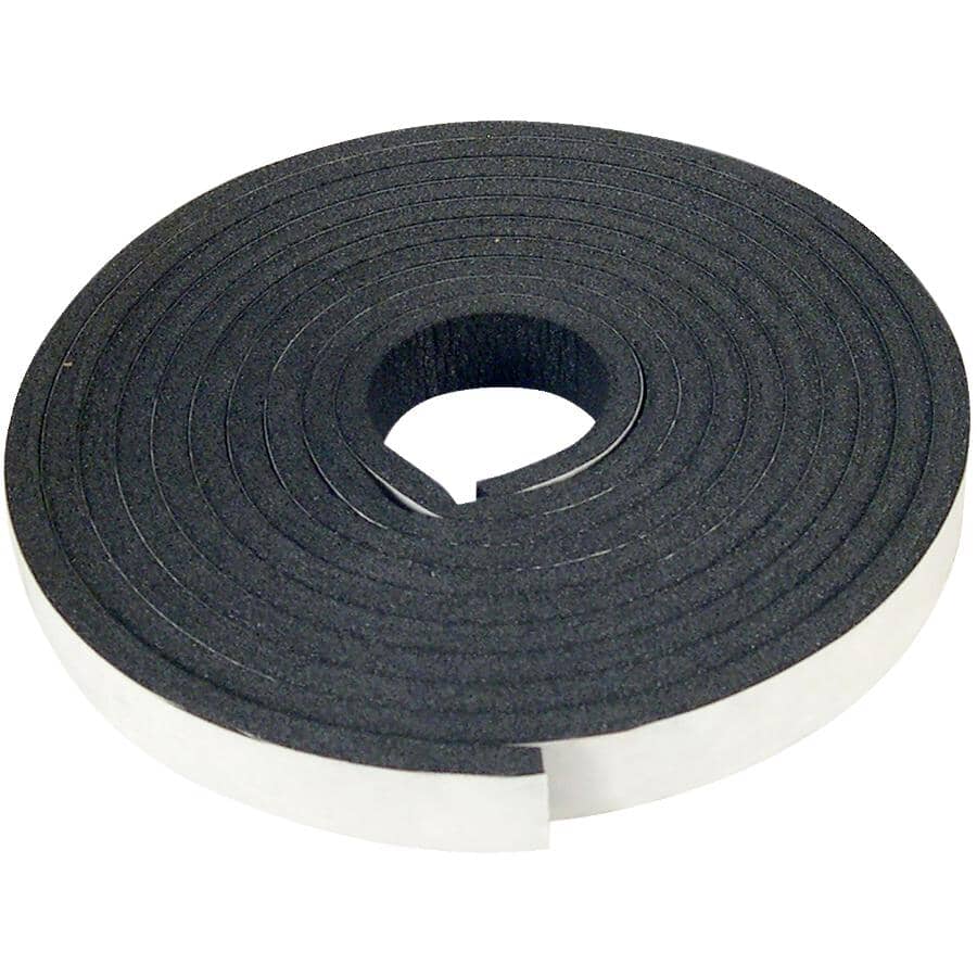 CLIMALOC 3/16" x 3/8" x 17' Foam Weatherstripping Tape | Home Hardware