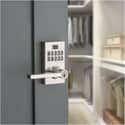 WEISER LOCK Smartcode Electronic Entrance Leverset – Satin Nickel ...