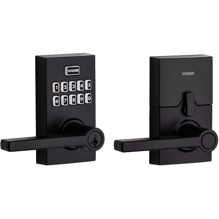 WEISER LOCK Smartcode Electronic Entrance Leverset | Home Hardware