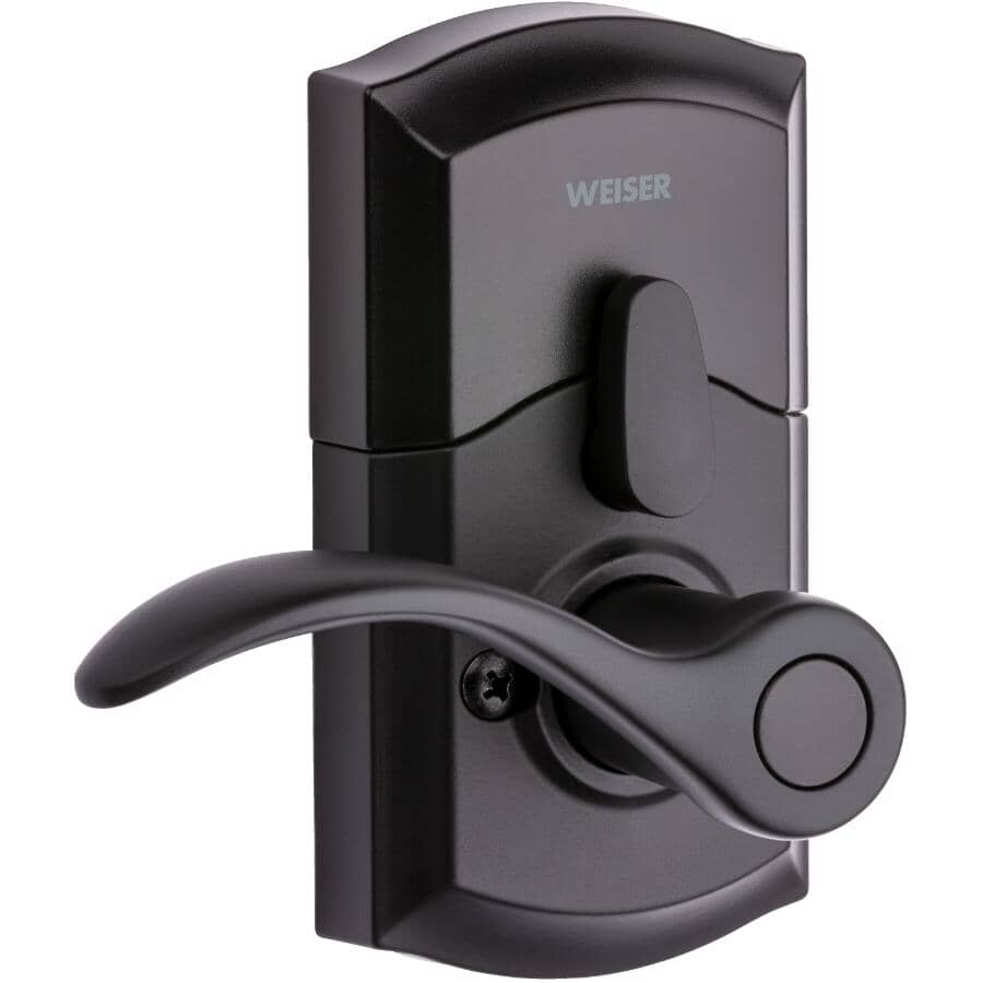 WEISER LOCK Smartcode Electronic Commercial Leverset – Matte Black ...