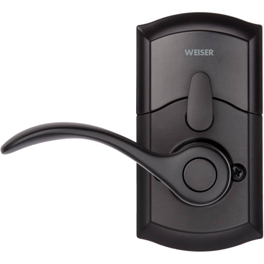 WEISER LOCK Smartcode Electronic Commercial Leverset – Matte Black ...
