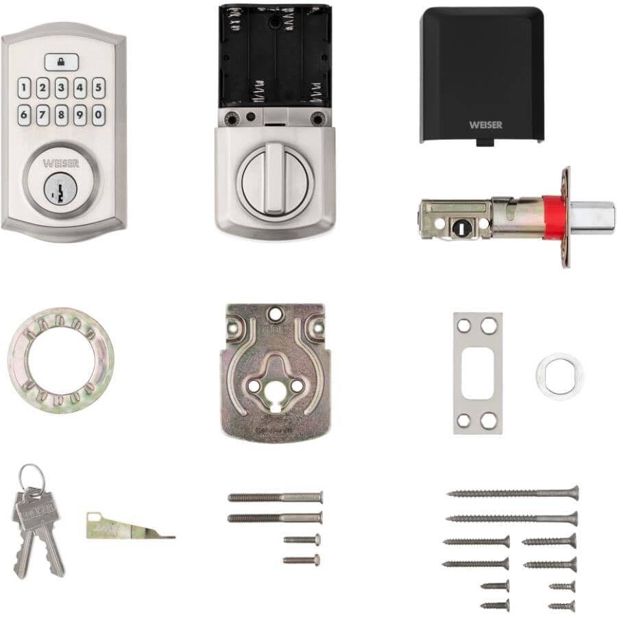 WEISER LOCK SmartCode Electronic Keypad Deadbolt | Home Hardware