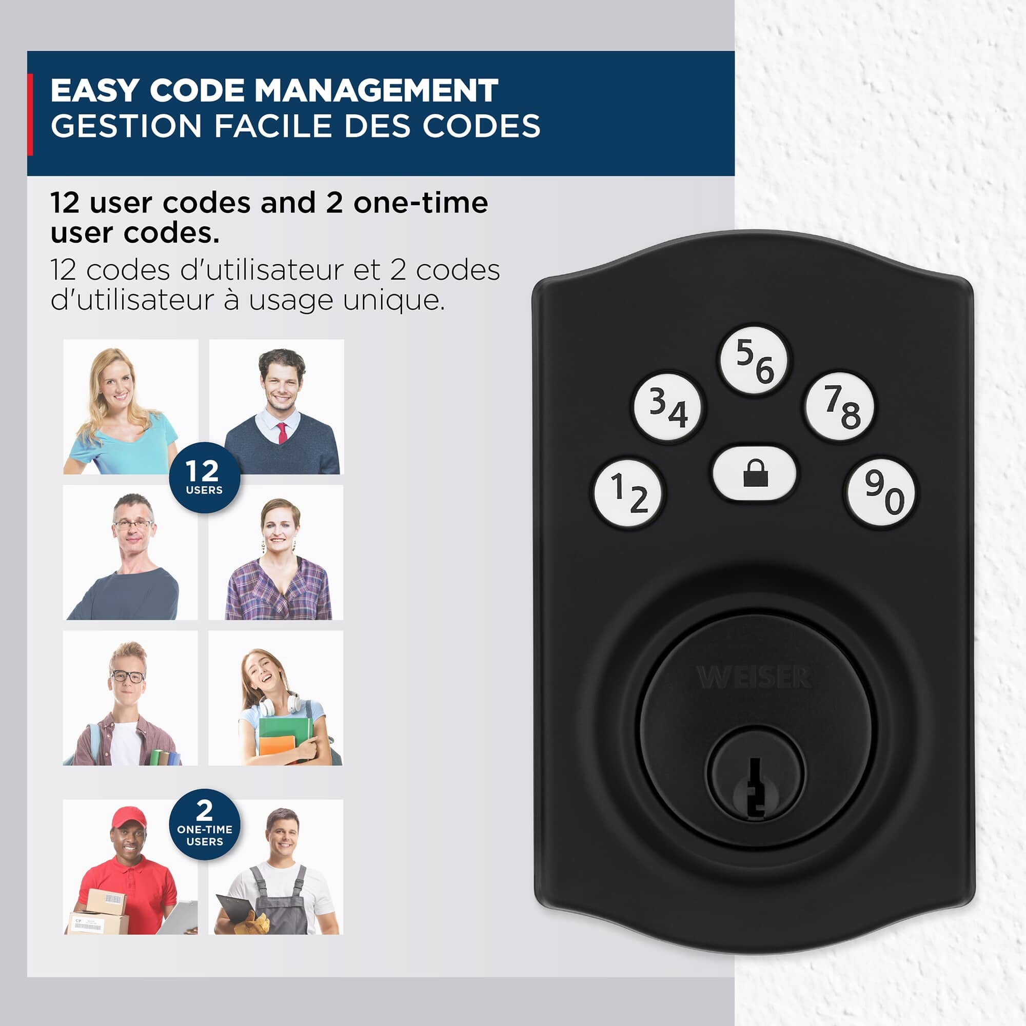 WEISER LOCK Elements Electronic Deadbolt Lock | Home Hardware