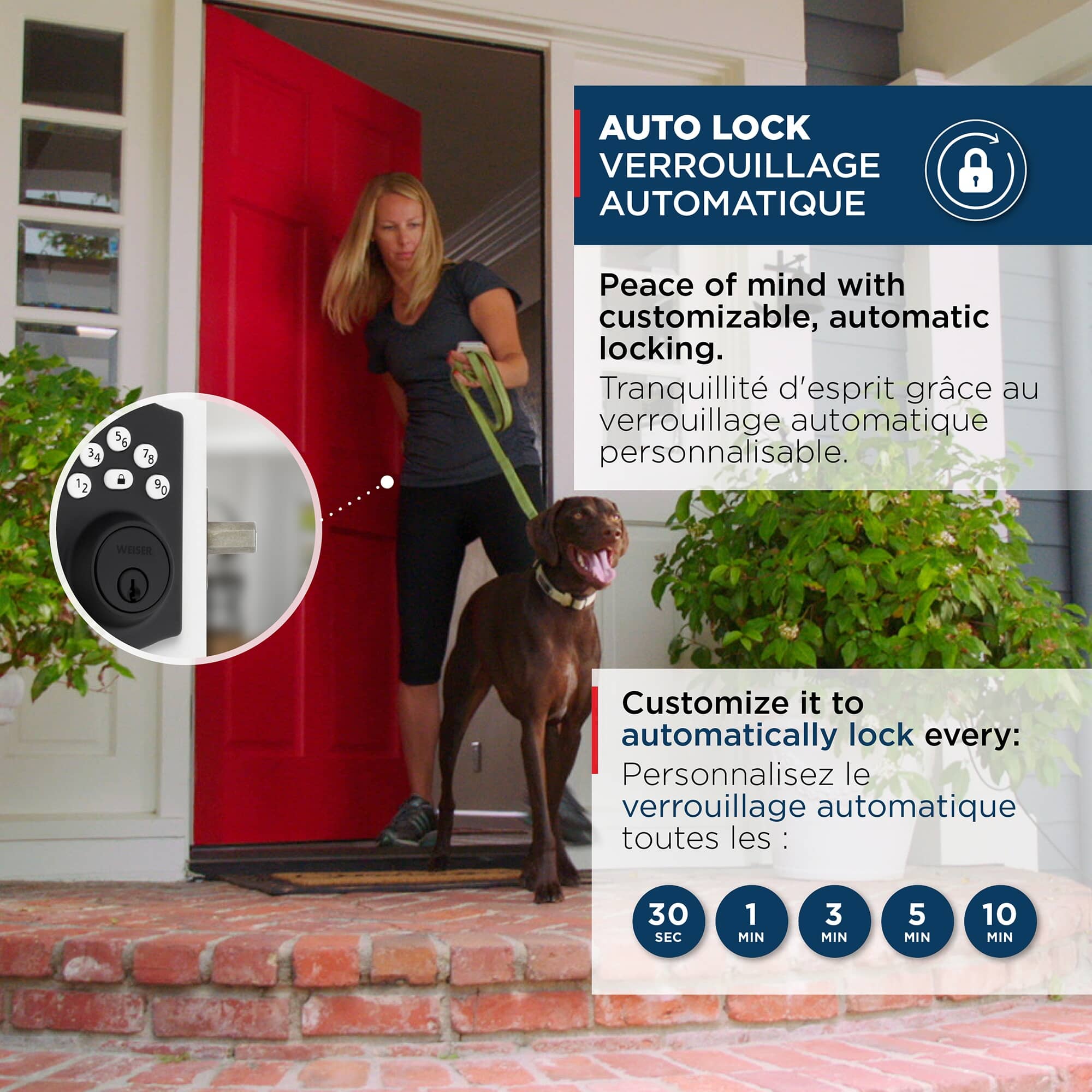 WEISER LOCK Elements Electronic Deadbolt Lock | Home Hardware