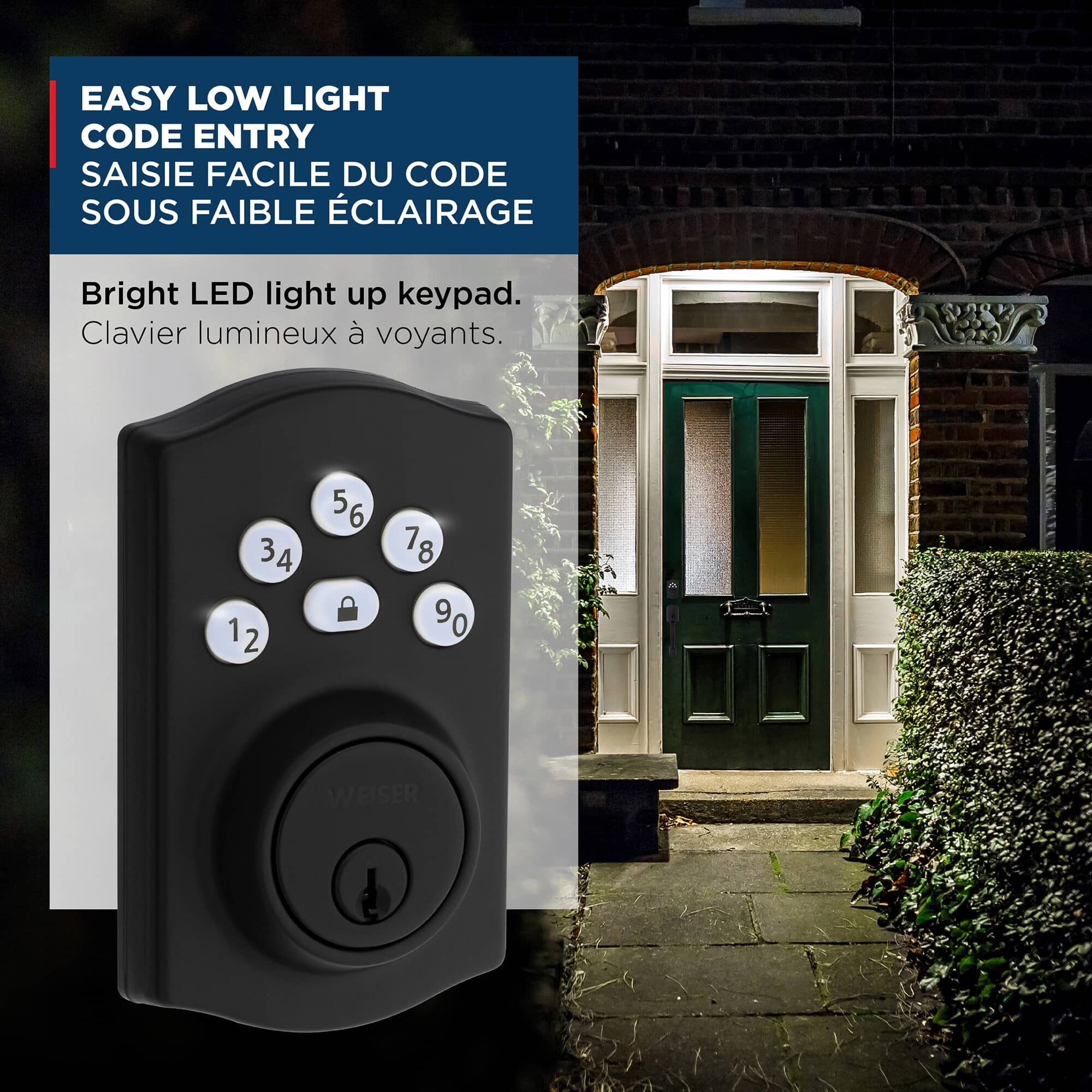 WEISER LOCK Elements Electronic Deadbolt Lock | Home Hardware