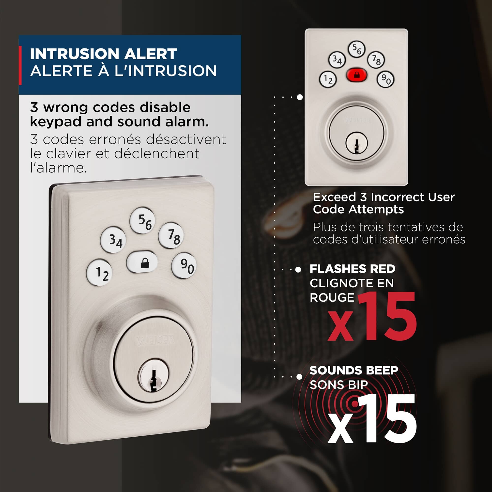 WEISER LOCK Elements Electronic Deadbolt Lock | Home Hardware