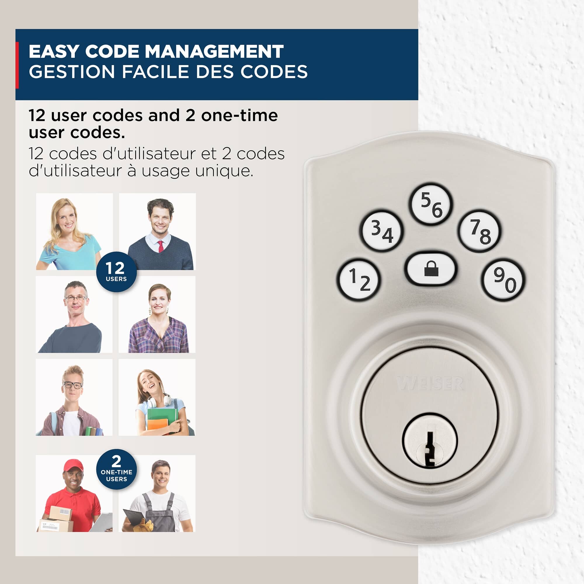 WEISER LOCK Elements Electronic Deadbolt Lock | Home Hardware
