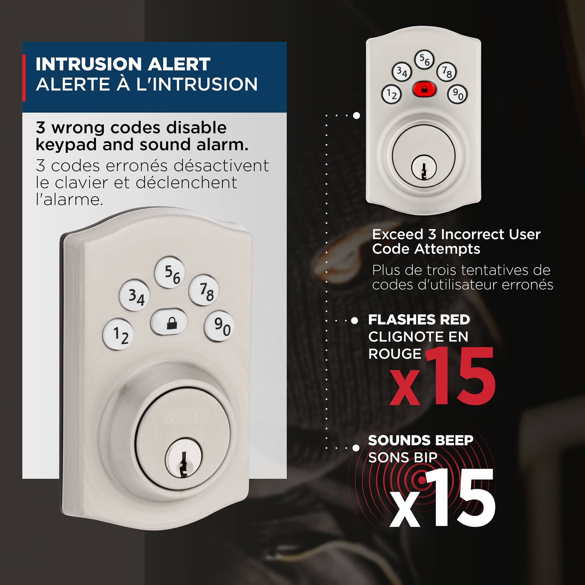 WEISER LOCK Elements Electronic Deadbolt Lock | Home Hardware
