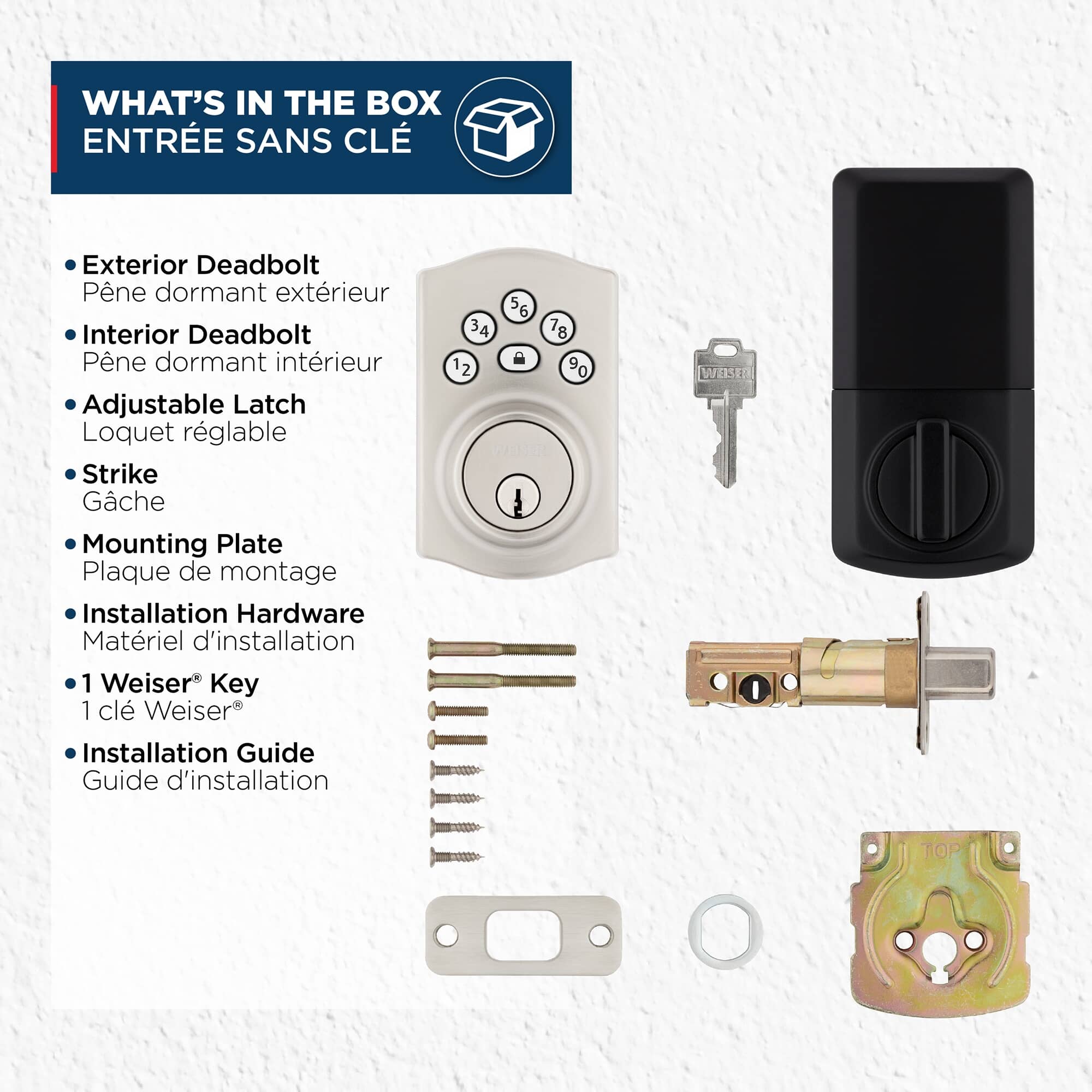 WEISER LOCK Elements Electronic Deadbolt Lock | Home Hardware