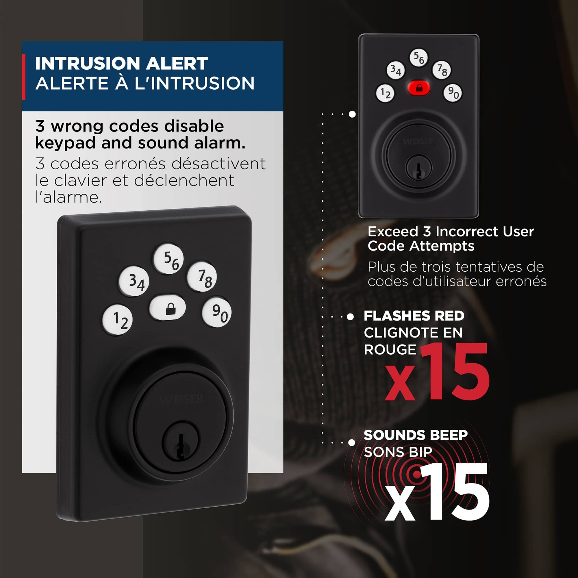 WEISER LOCK Elements Electronic Deadbolt Lock | Home Hardware